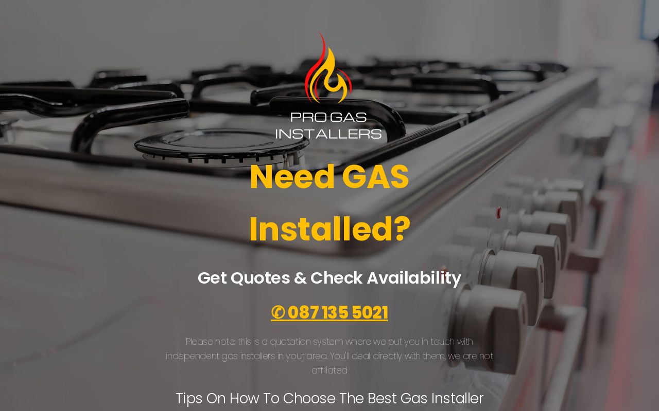 PRO Gas Installers - progasinstallers.co.za
